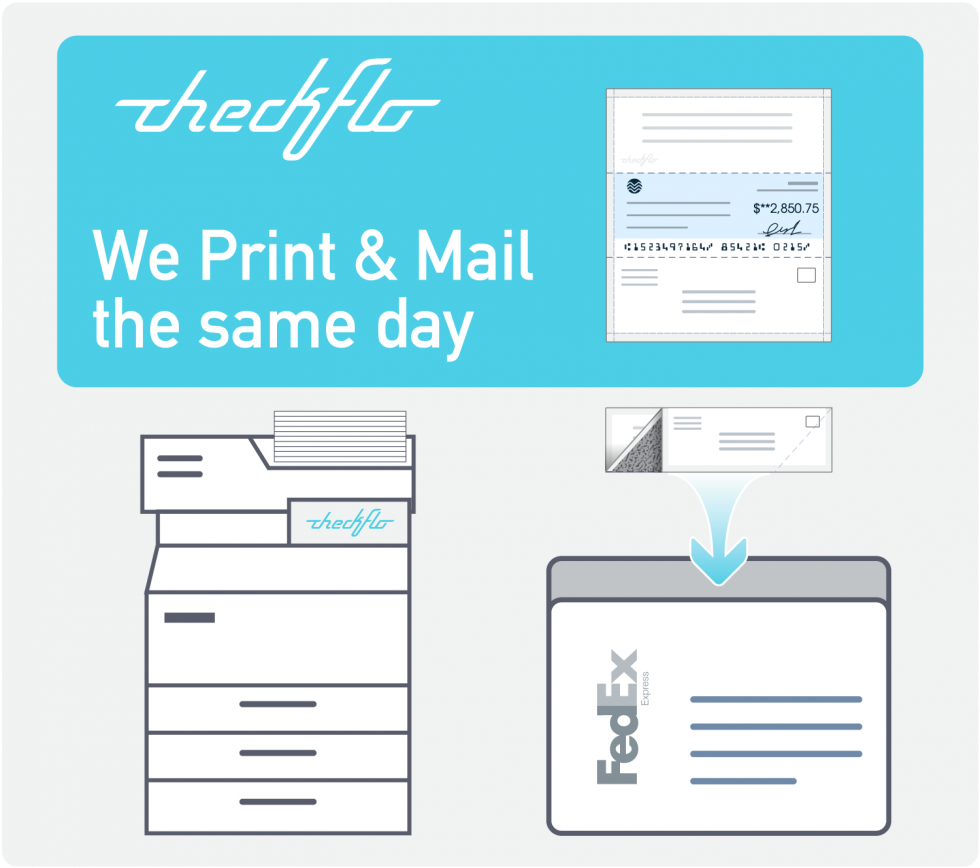 How long do checks take to be delivered? - Checkflo