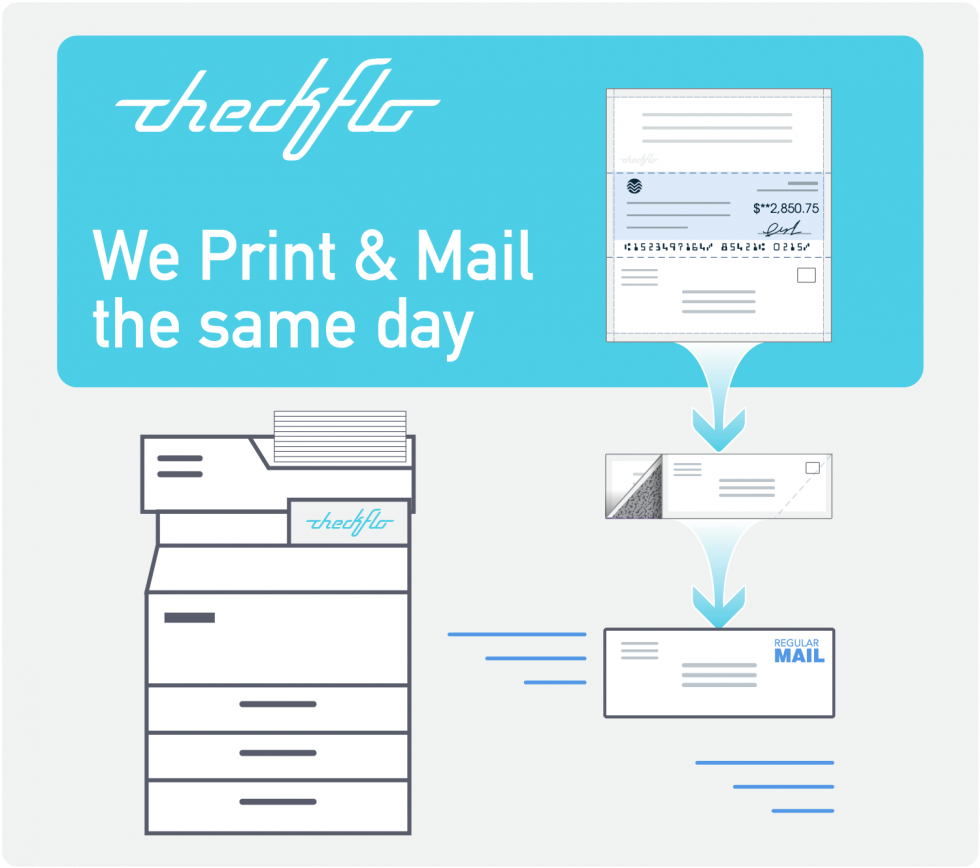 How long do checks take to be delivered? - Checkflo
