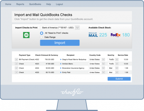 Check Mailing & Delivery Options | Check Printing & Mailing Service ...