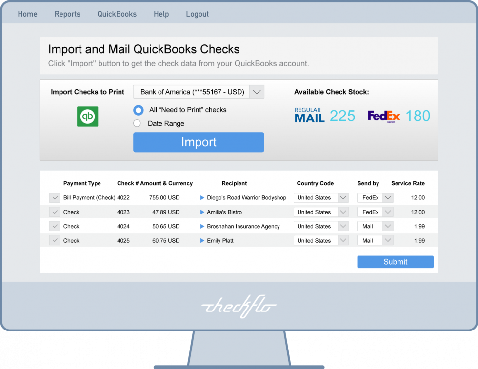 Check Mailing & Delivery Options | Check Printing & Mailing Service ...