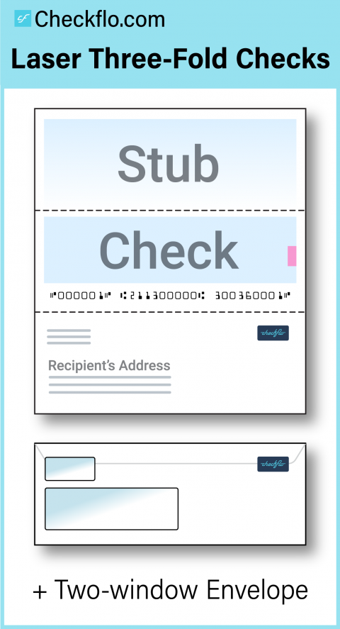 Laser Three-Fold Checks - What is Laser Three-Fold check paper?