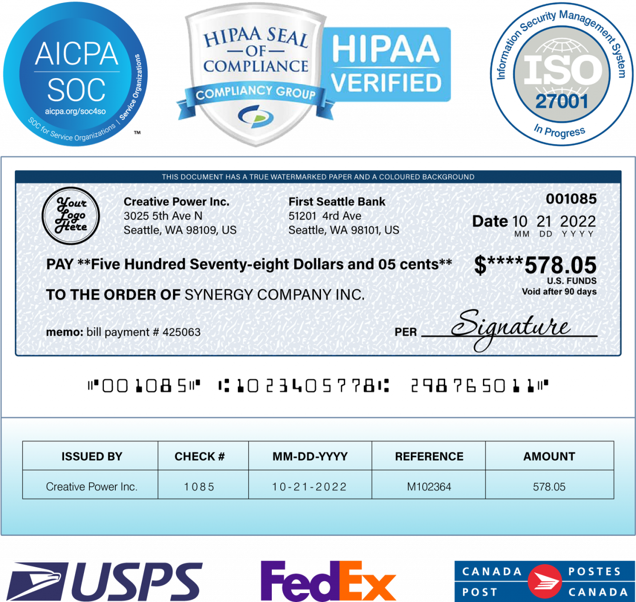 Outsource Check Printing and Mailing Services for Businesses | Checkflo